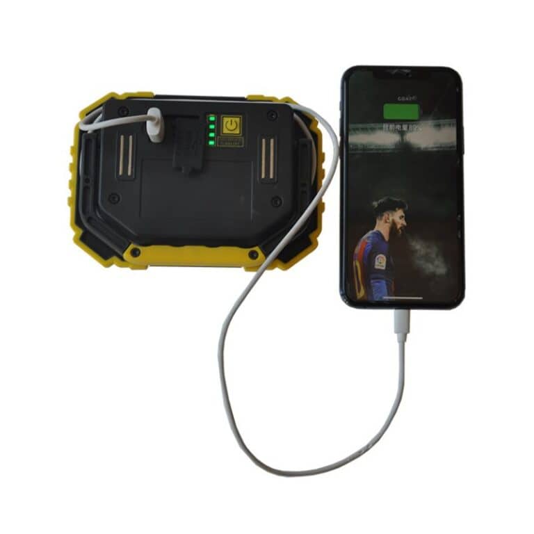 Portable LED Worklight with Power Bank and Magnetic Base