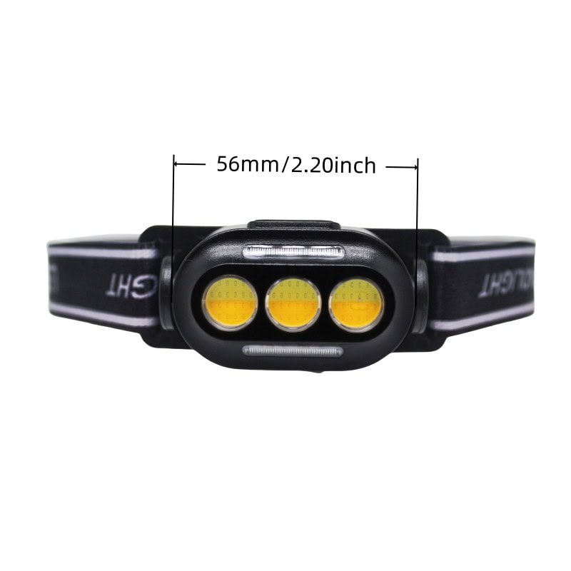 165LM Rechargeable LED Multi-Mode Compact Headlamp